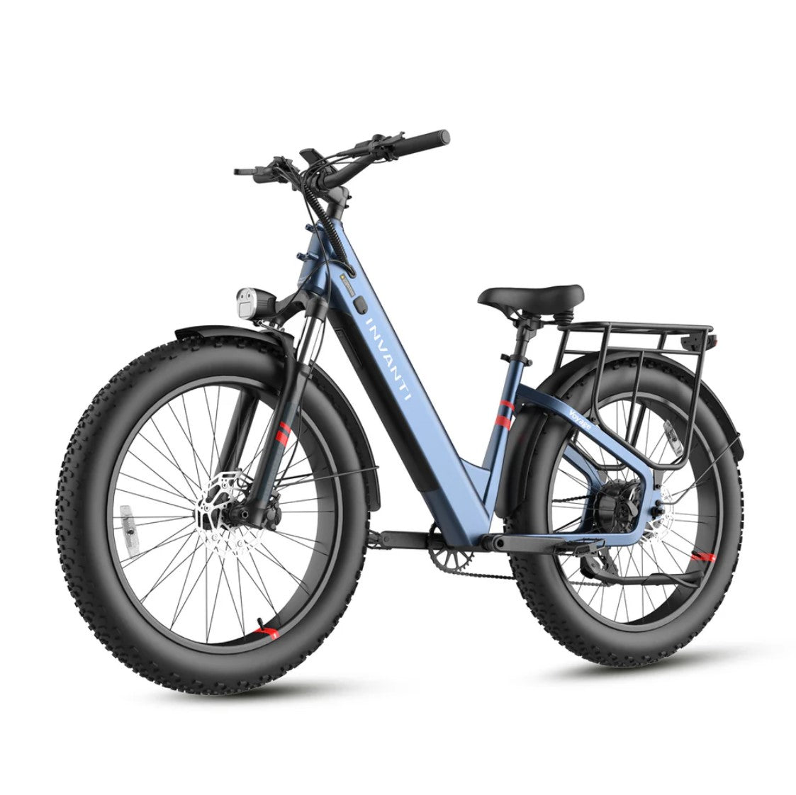 5TH WHEEL VOYAGE All-Terrain Fat Tire Electric Bike | 750W Peak Motor ...
